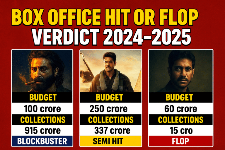 Box Office Hit Or Flop Verdict 2025–2026: Full Movie List With Budget ...